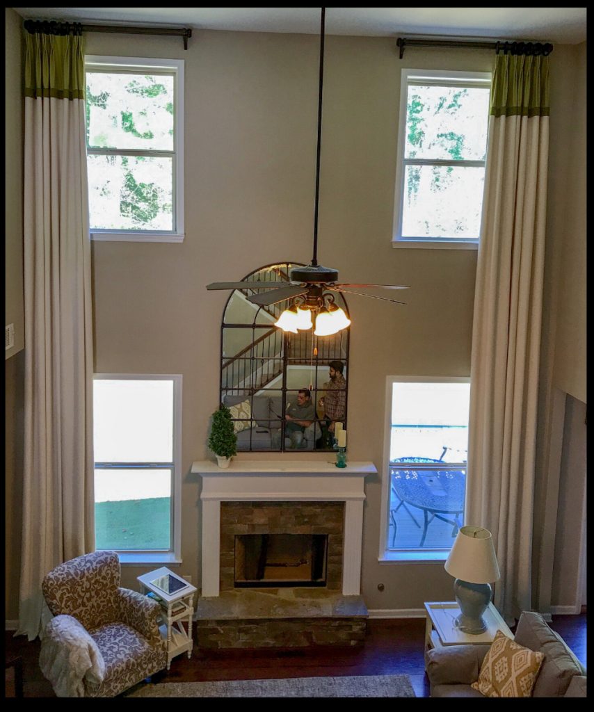 Go Up, Up, Up with Window Treatments!